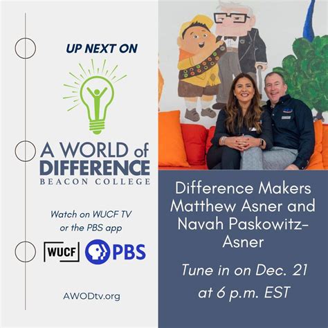 Beacon College Meet Difference Makers Matthew Asner And Facebook