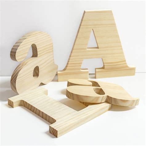 Formas De Decorar Letras De Madera