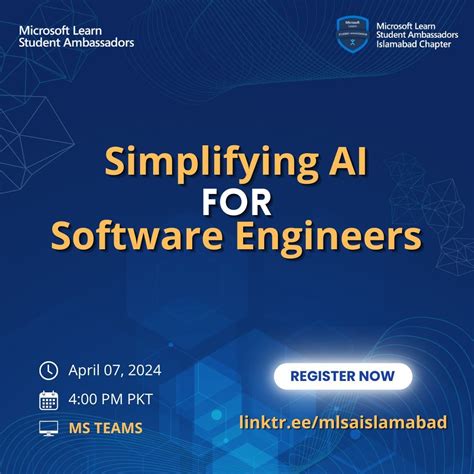 Zainab Aslam On Linkedin Join Us As We Simplify Artificial Intelligence For Software Engineers Of