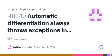 Automatic Differentiation Always Throws Exceptions In Gpu Environments · Issue 8240