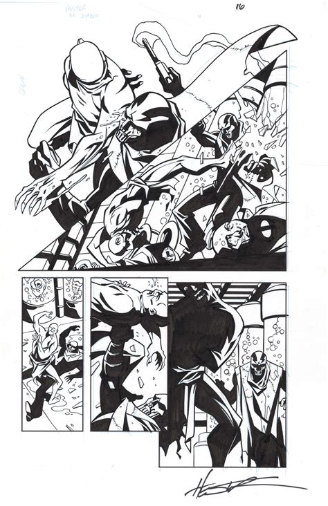 El Diablo 4 Page 16 Ande Parks Comic Art Sale