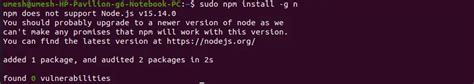How To Upgrade Node Js To A Specific Version In Ubuntu