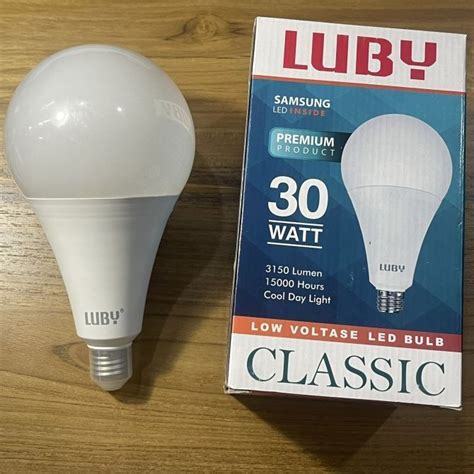 Luby Classic Watt Bohlam Led Lampu Rumah Super Terang Lazada Indonesia