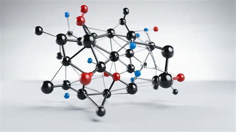 Premium Photo Model Showing The Structure Of A Substance
