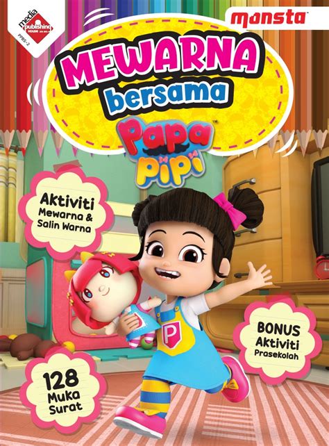 Papa Pipi Mewarna Bersama Papa Pipi