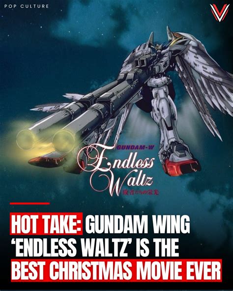 Vrsus Yes Gundam Wing Endless Waltz Is A Christmas Movie Gundam
