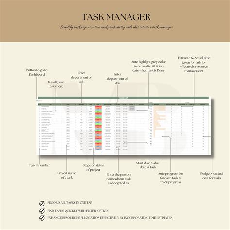 Excel Multi Project Planner Management Dashboard Template Task Manager Project Project Organize