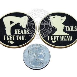 Head Or Tail Coin Etsy