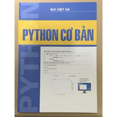 Sách Python Cơ Bản Bùi Việt Hà Nhà Sách Giáo Dục Onlygol