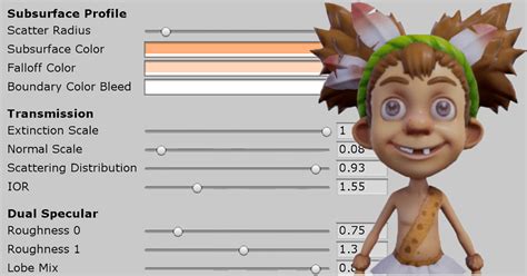 zhskin 시각 효과 셰이더 unity asset store