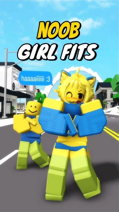 Roblox Noob Girl Fits Di Brookhaven Shorts Roblox Youtube