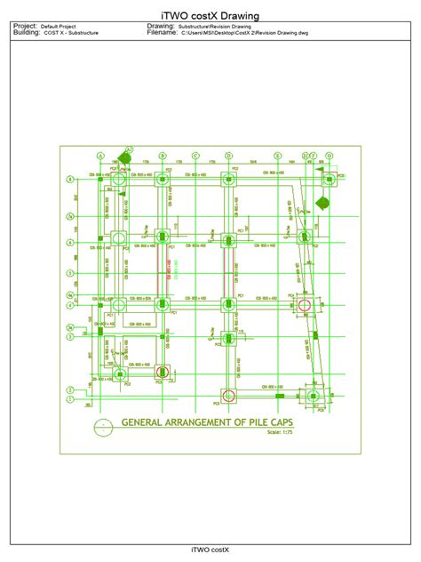 Cost X Substructure 1 Substructure Revision Drawing Pdf