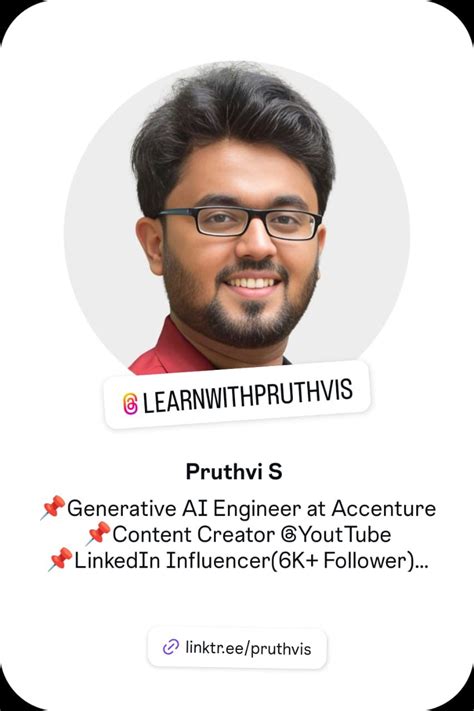 pruthvi s on linkedin instagram youtube stayconnected