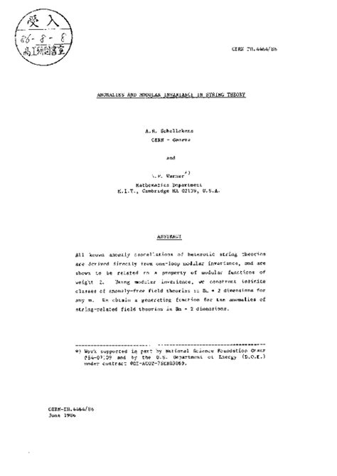 pdf anomalies and modular invariance in string theory