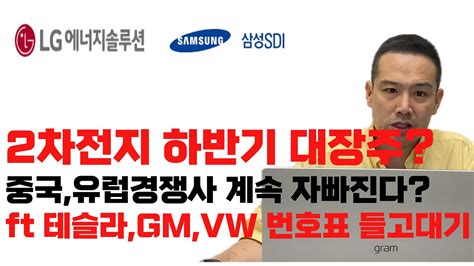 하반기 2차전지 대장주는 2차전지 반도체 수급 다 넘어올까 Ft 미국대선중저가신차중국관세배터리가격하락리튬가격반등