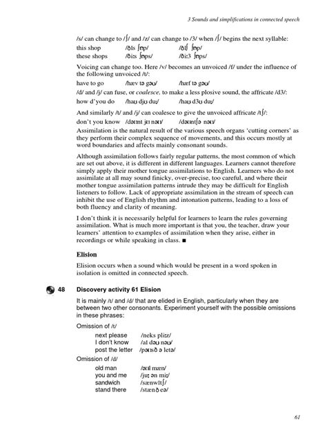 Elision Pdf Vowel English Language