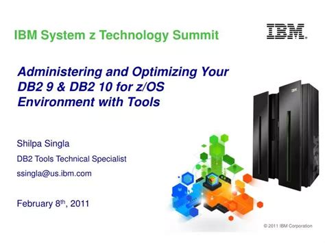 PPT IBM System Z Technology Summit PowerPoint Presentation Free Download ID 5139959