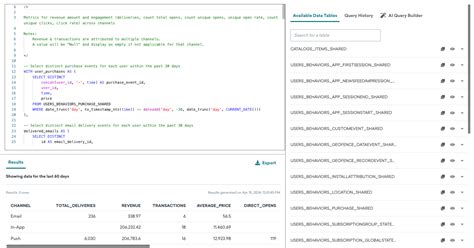 query builder
