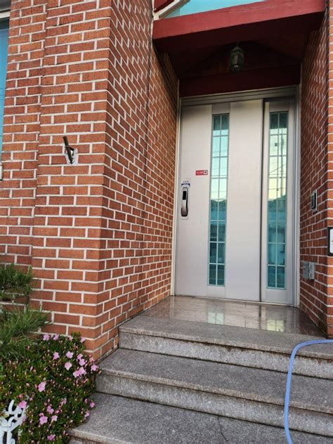 단독 주택 현관 외부 방충망 설치 지식in