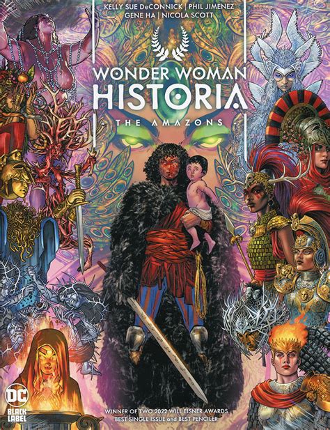 Wonder Woman Historia The Amazons Hc Direct Market Phil Jimenez Gene Ha And Nicola Scott Variant Cover