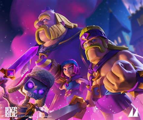 Card Evolution Key Art Clash Royale Mooncolony Clash Royale Game