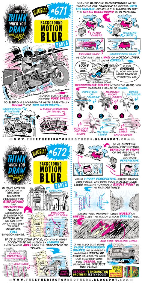 Motion Blur Final Call To Get The Sketchbooks By Etheringtonbrothers