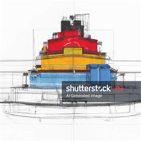 「technical Detailed Architectural Blueprint Rendering Diagram」のai生成画像