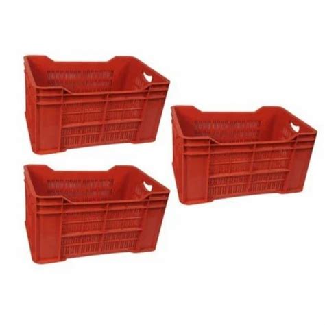 Plastic Industrial Crate Capacity 50 Liter At ₹ 310 In Hyderabad Id 2855552793530