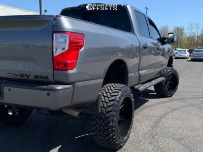 2018 Nissan Titan Xd With 22x12 44 Arkon Off Road Lincoln And 35 12