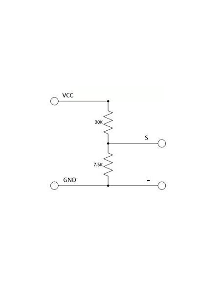 voltage divider sensor for arduino