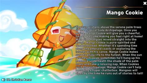Mango Cookie Toppings Build In Cookie Run Kingdom Mirage Portal