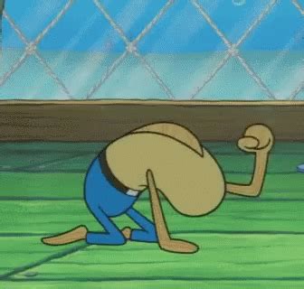 Frustrated Spongebob