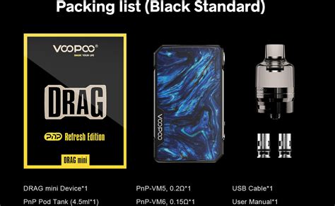 Drag Mini Refresh Edition Voopoo Vape Spark Your Life