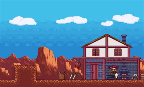 Sexy Npc Blacksmith By Mrdraven