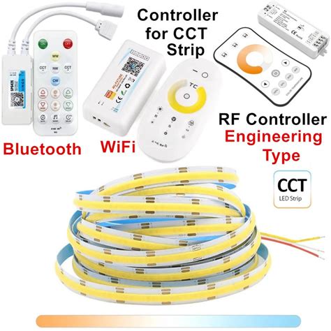 DC V V Smart Controller For CCT Dual Color LED Strip Light Types For You Choose Shopee