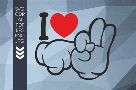 I Love Sex Hand Sign Svg Pdf Eps Svg Files For Etsy Canada