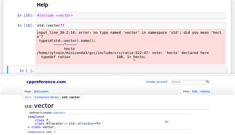 Introspection More Errors Captures On Inspection · Issue 39 · Jupyter Xeusxeus Cling · Github