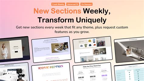 Iconic Section Theme Sections Iconic Sections Customizable Theme Sections For Shopify