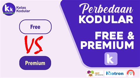 1 4 perbedaan kodular free and premium mit app inventor appybuilder
