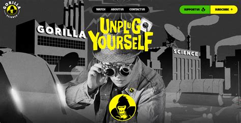 gorilla science css nectar web design awards css gallery