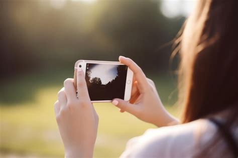 Premium Ai Image Woman Using Social Media Microblogging App On Her Phone