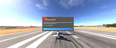 mission crashes due to unexpected error crashes ctds microsoft