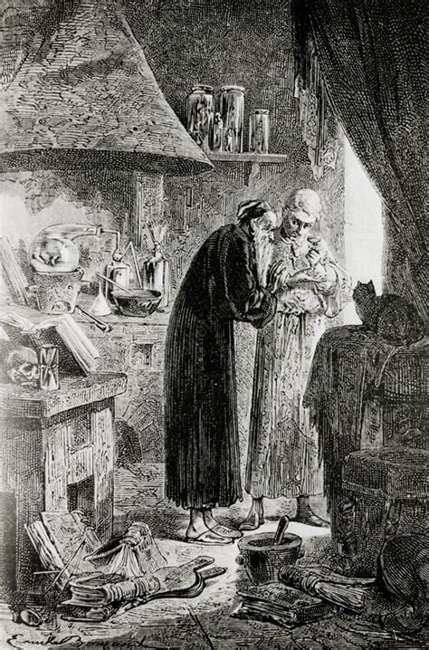 Jan Baptista Van Helmont Belgian Alchemist Stock Image H4080241