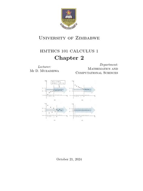 Hmthcs 101 Chapter 2 Pdf Sequence Limit Mathematics