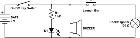 Model Rocket Launch Controller Circuit