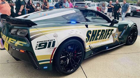 Corvette Police Cars Very Serious Law Enforcement Machinery