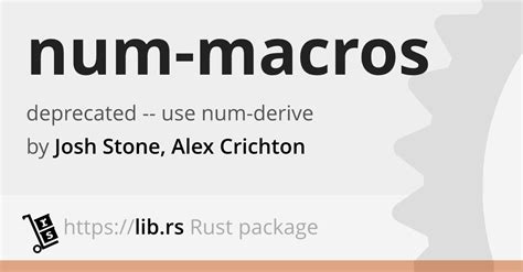 Num Macros 0140 已弃用 Librs