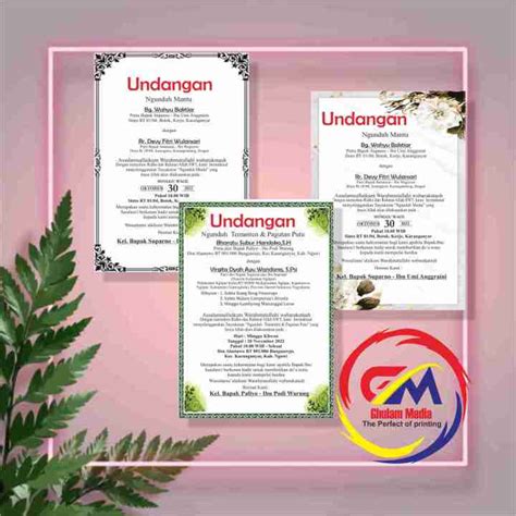 Undangan Nikahanundangan Pernikahanundangan Resepsiundangan Munjung Lazada Indonesia