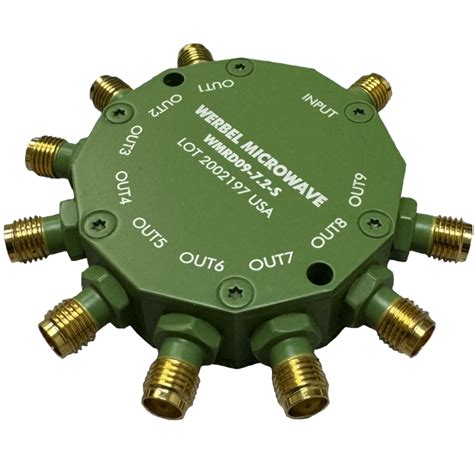 Wmrd09 72 S Resistive Splitters