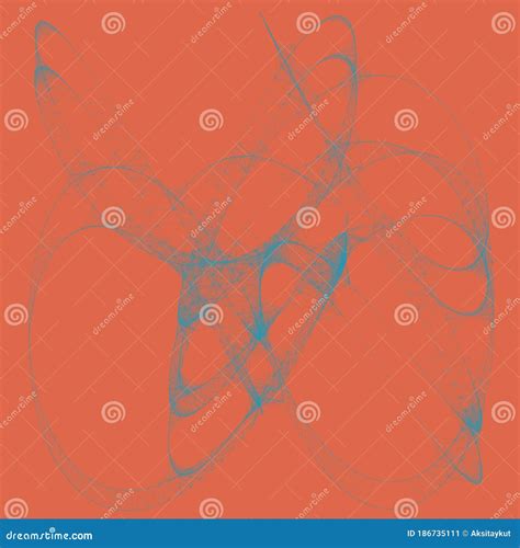 Abstract Curve Colorful Geometric Line Art Sketch Illustration Stock Illustration Illustration